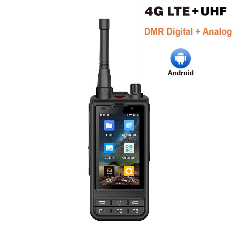 ANYSECU W6PRO 4G Network Radio Android 10 Real-ptt Zello WIFI UHF 400 ...