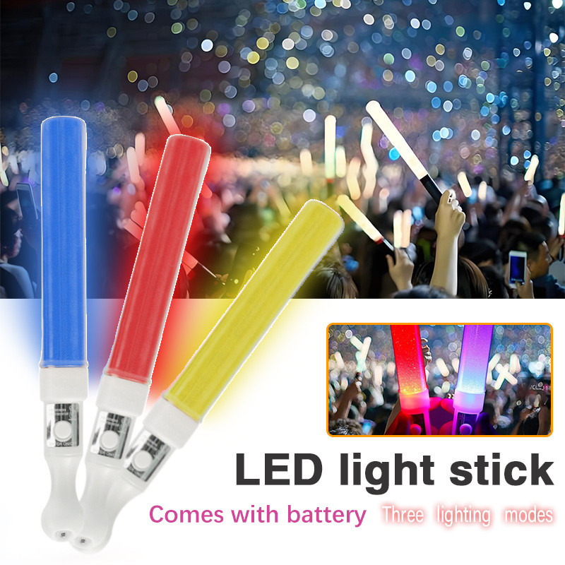 LED Glow Flashing Light Sticks for Wedding Celebration Vocal Concerts ...