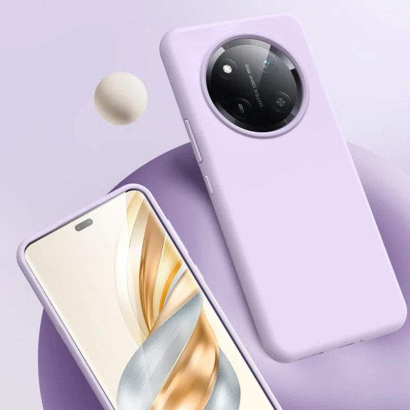 For Case Honor X9C 5G Casing Luxury Skin Feeling Liquid Silicon Rubber ...