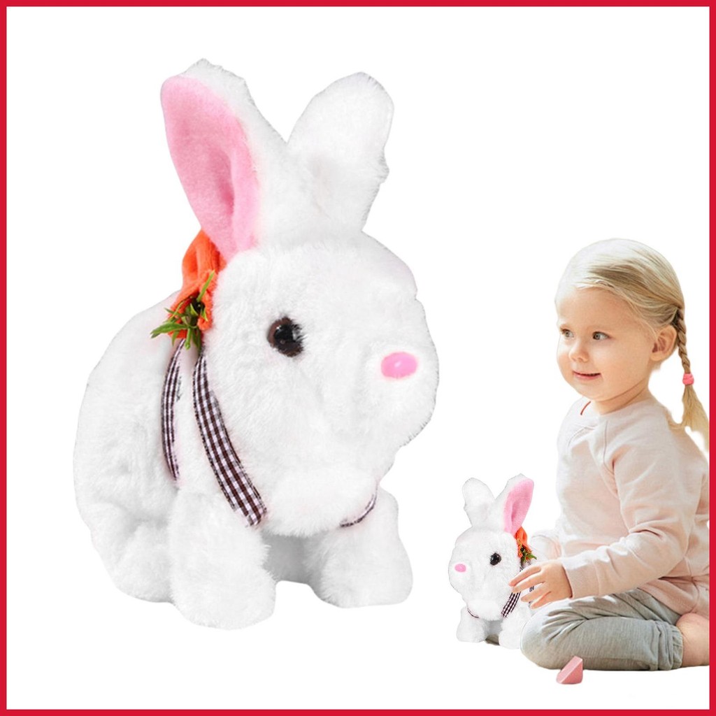 Bunny Interactive Plush Toy Stuffed Bunny Interactive Plush Figure Toy ...