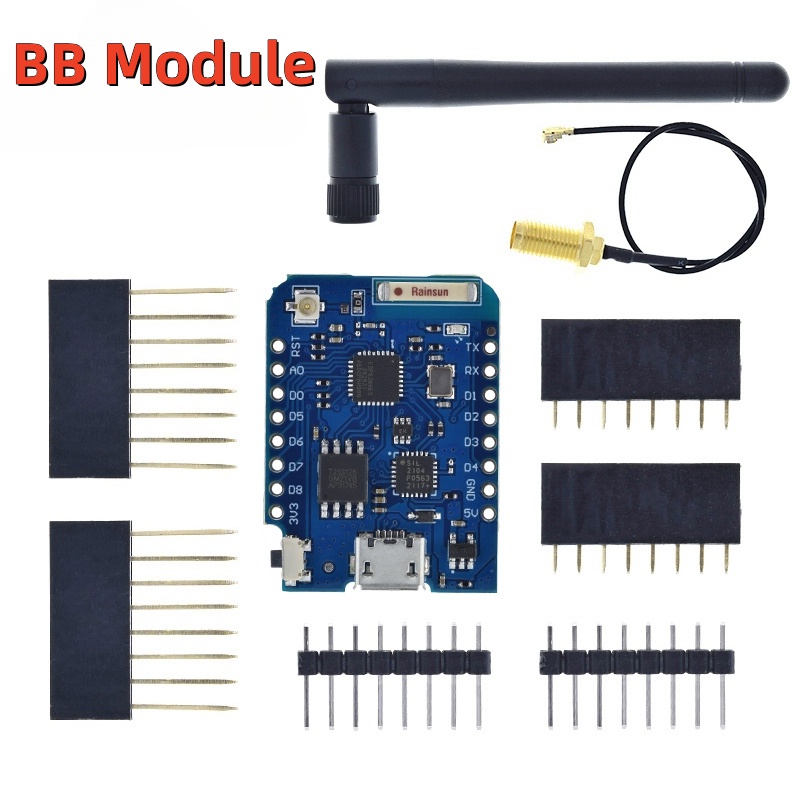 WEMOS D1 Mini Pro 16M Bytes External Antenna Connector NodeMCU Based ...