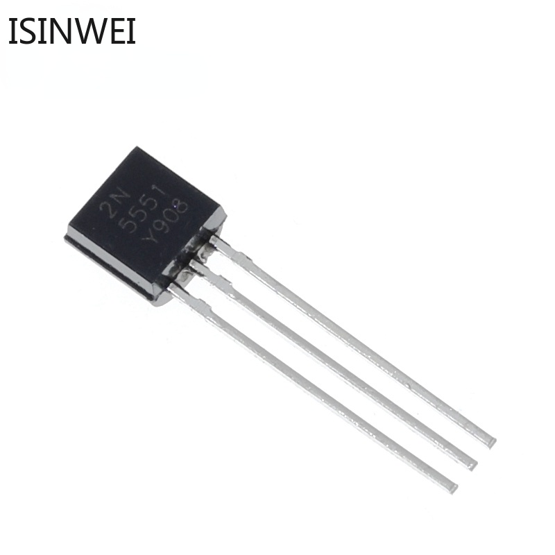 100pcs 2N5551 TO-92 NPN General Purpose Amplifier NPN Original New ...