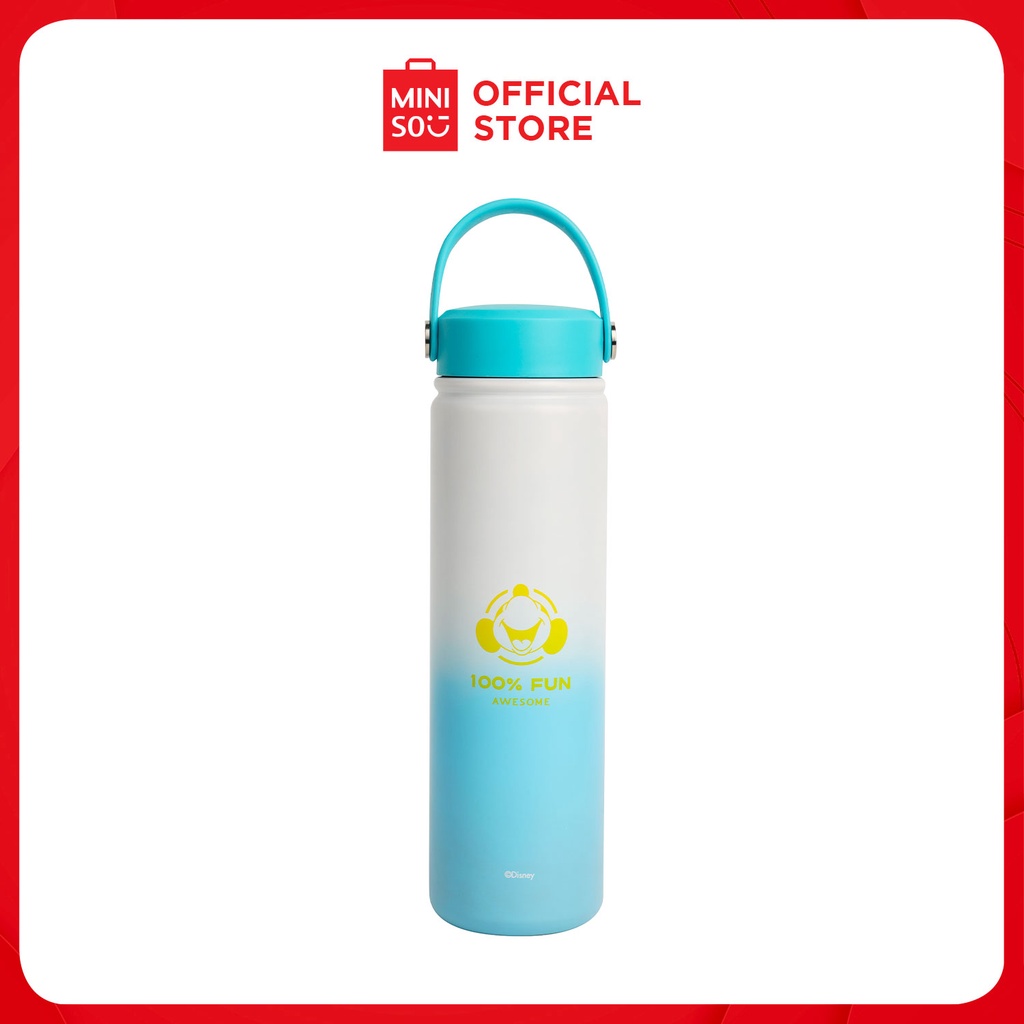 MINISO Disney 100 Smile Faces Collection Stainless Steel Bottle with ...