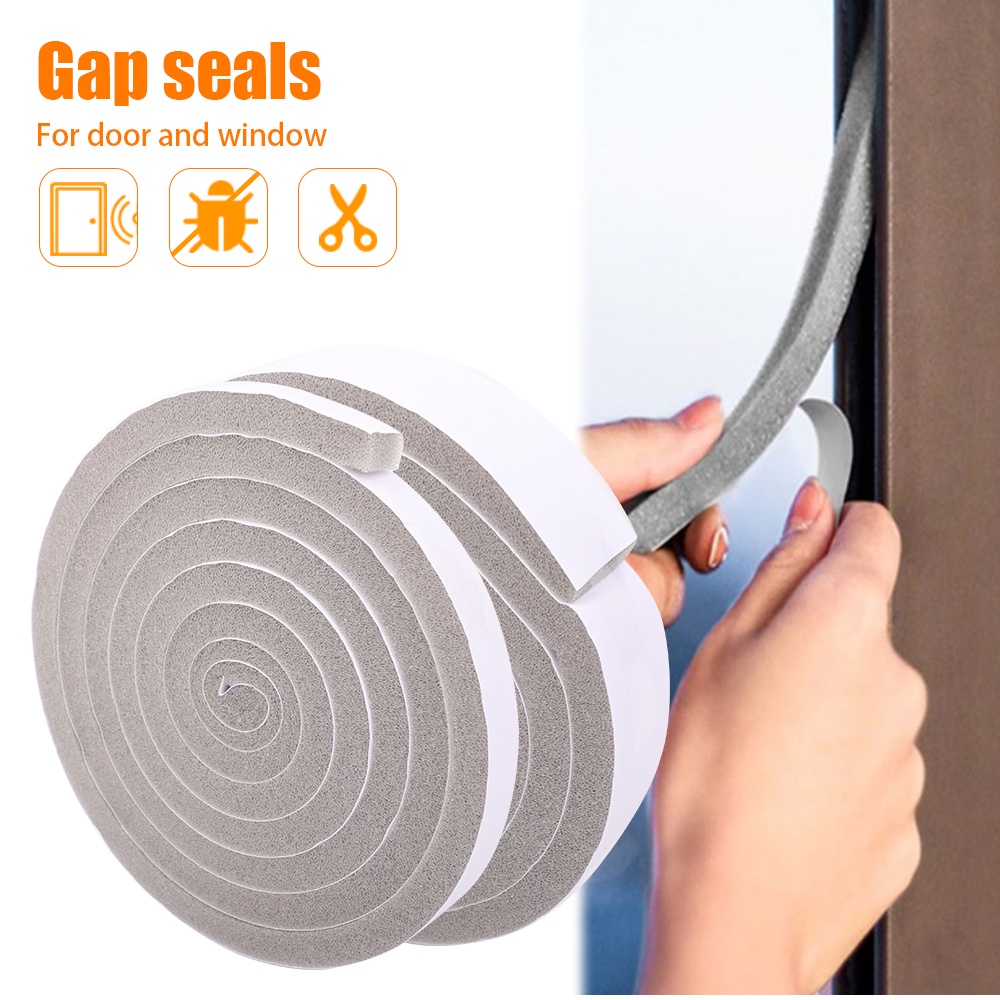 Windproof Cotton Seal Self-adhesive door gap seals Dureable Polyester ...