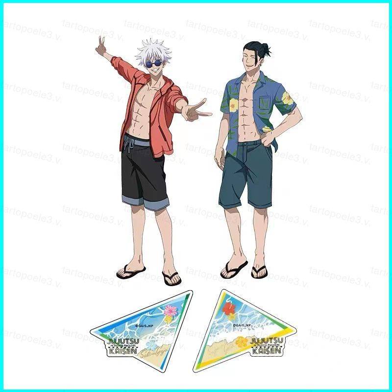 star3 Jujutsu Kaisen Anime Figure Acrylic Model Toy Stands Gojo Satoru ...