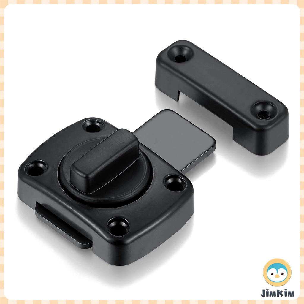 JimKim Gate Latch Slide Bolt Latches Lock Zinc Alloy Safety Door Locks ...