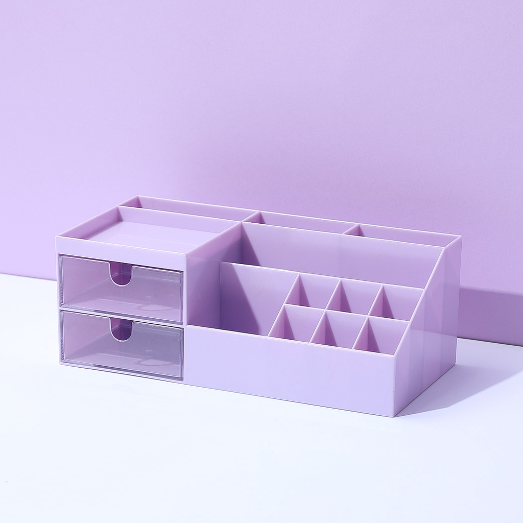 Purple Series 2-Layer Desk Organizer | Shopee Philippines