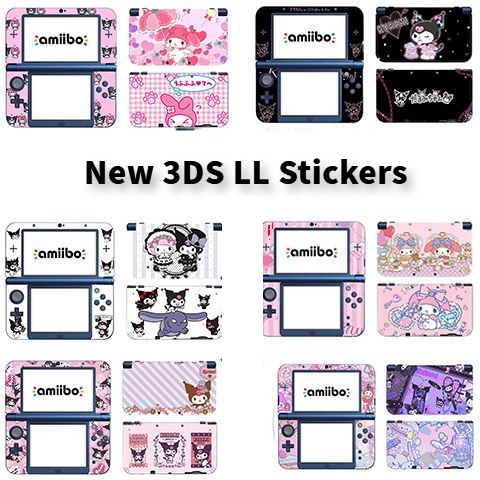 Nintendo 3DS LL/New 3dsll DIY Stickers Digital Sticker Full Body Skin ...