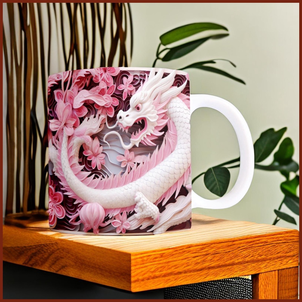 Dragon Ceramic Mugs Chinese 2024 Year Of Dragon Mugs 2024 Dragon ...