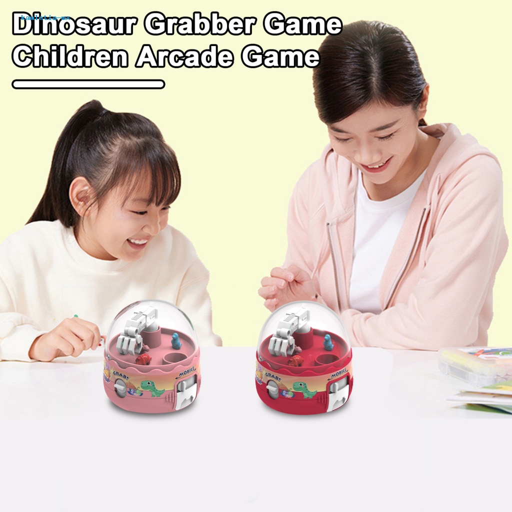 KA* Mini Dinosaur Claw Machine Dinosaur Claw Machine with Movable ...