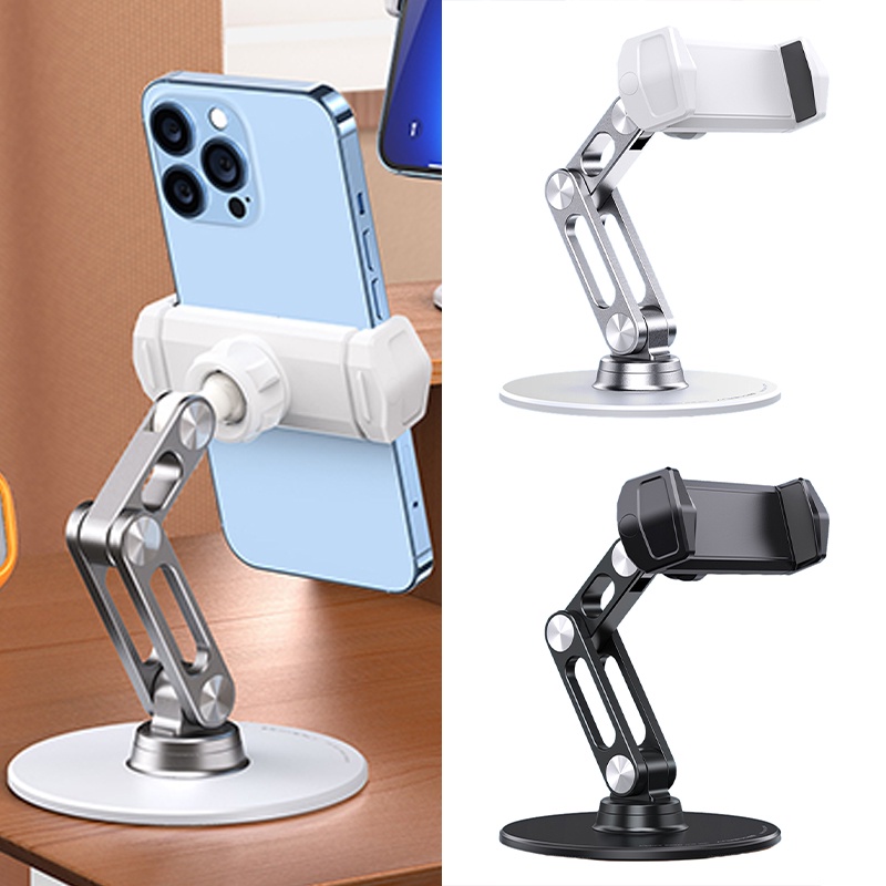 Adjustable Height and Angle Phone Stand for Desk Foldable Holder, Fully ...