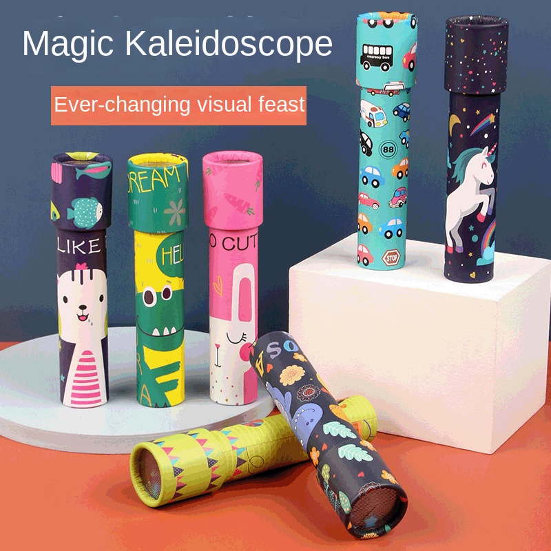 Classic Kaleidoscope Toys Multi Diamond Mirror Telescope Education ...