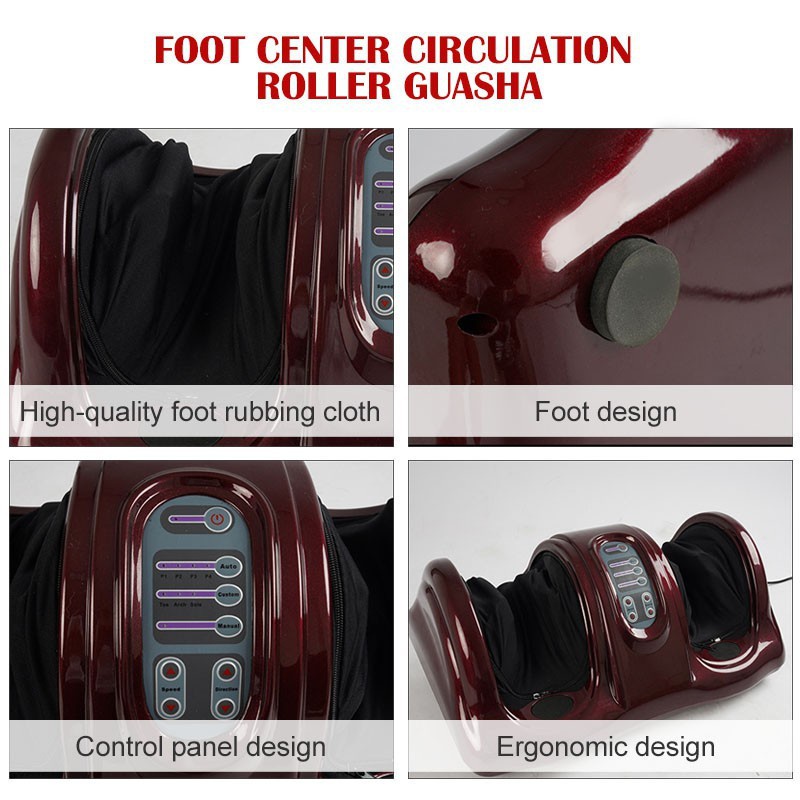 【hot Sale】 Wedo Electric Heating Foot Massage Body Leg Massager Shiatsu