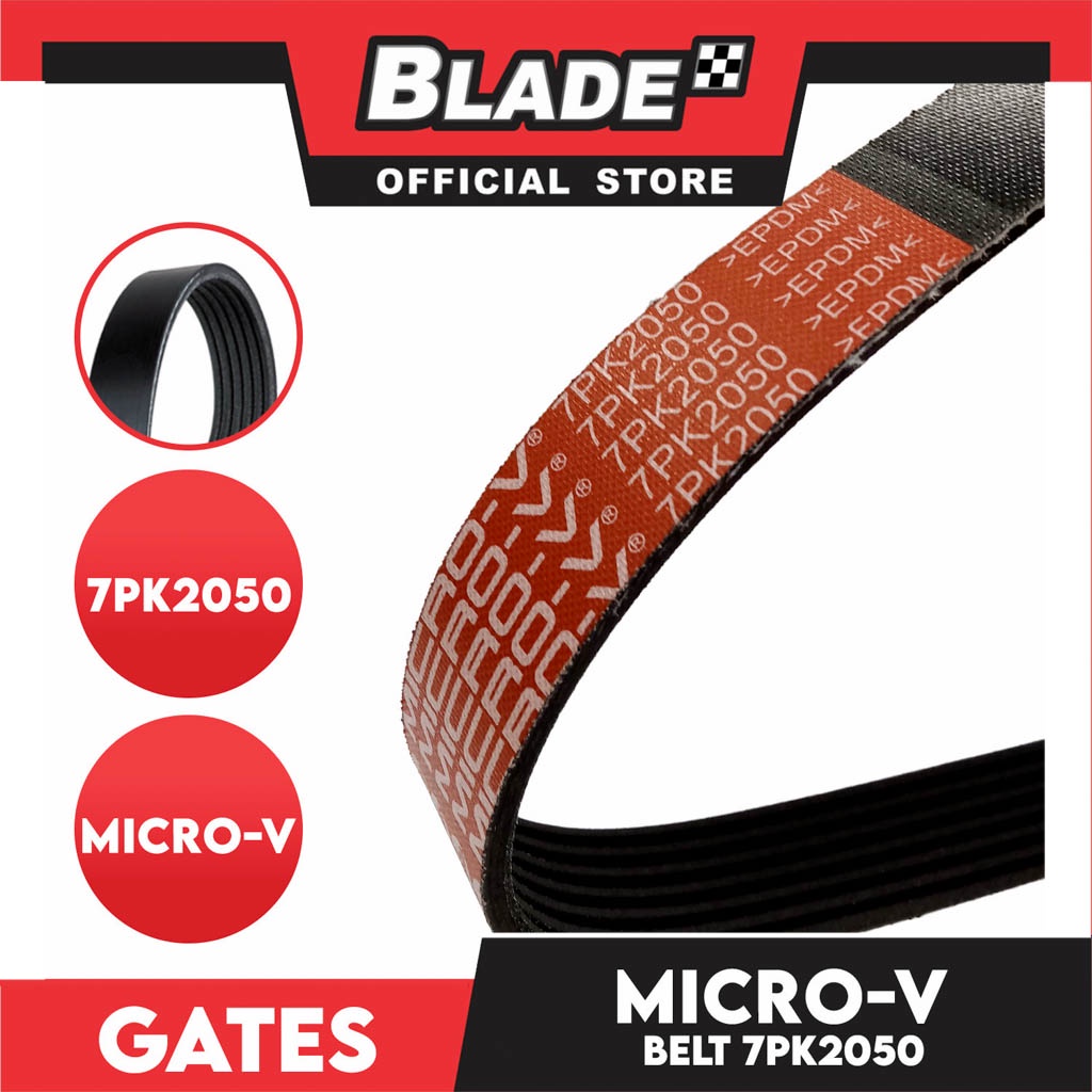 Gates Automotive Micro-V Fan Belt 7PK2050 For Toyota | Shopee Philippines