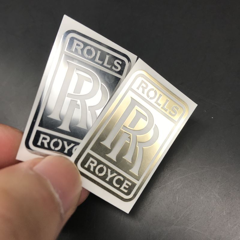 2024 Rolls-Royce Logo Mobile Phone Sticker Ultra-Thin Metal Car Logo ...