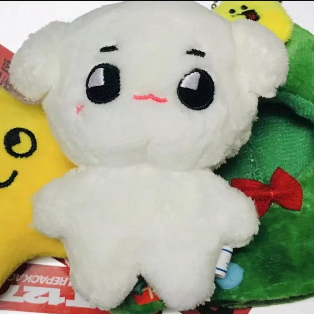Kpop Idol NCT Tyongya Plush Doll Stuffed White Puppy | Shopee Philippines