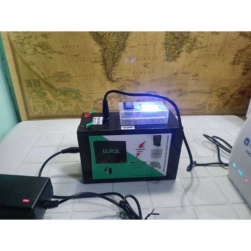 【hot sale】 12V DC UPS for PLDT, Converge, Sky, Globe fiber Modem (15 to ...