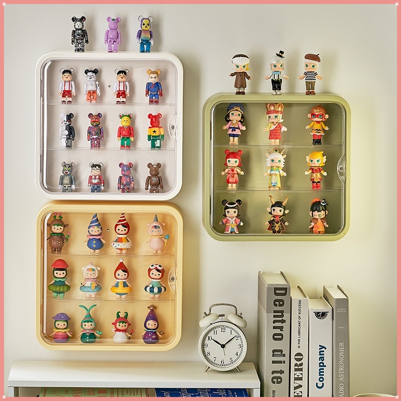 Acrylic Display Rack Wall Mounted Blind Box Storage Display Shelf Multi ...