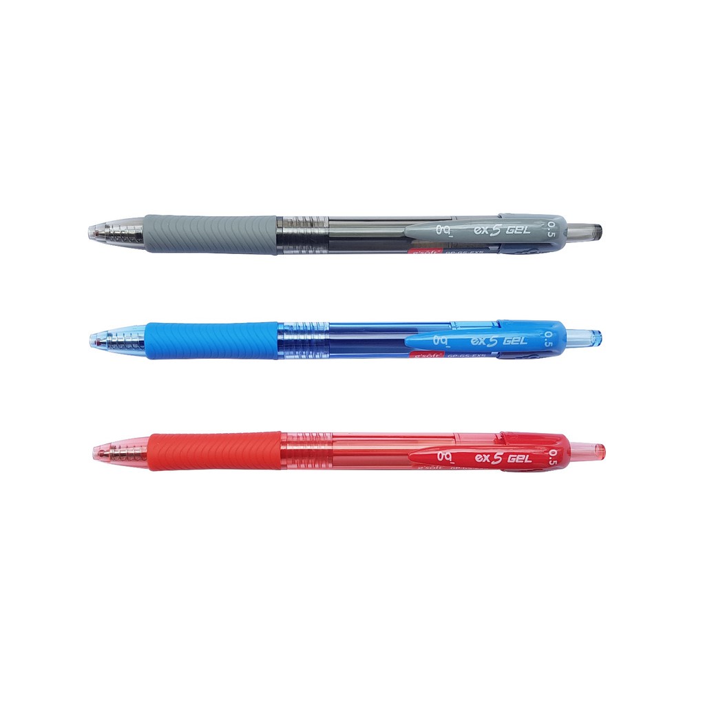 G'Soft EX5 Retractable Gel Ink Pen Gsoft 0.5mm Bulk | Shopee Philippines