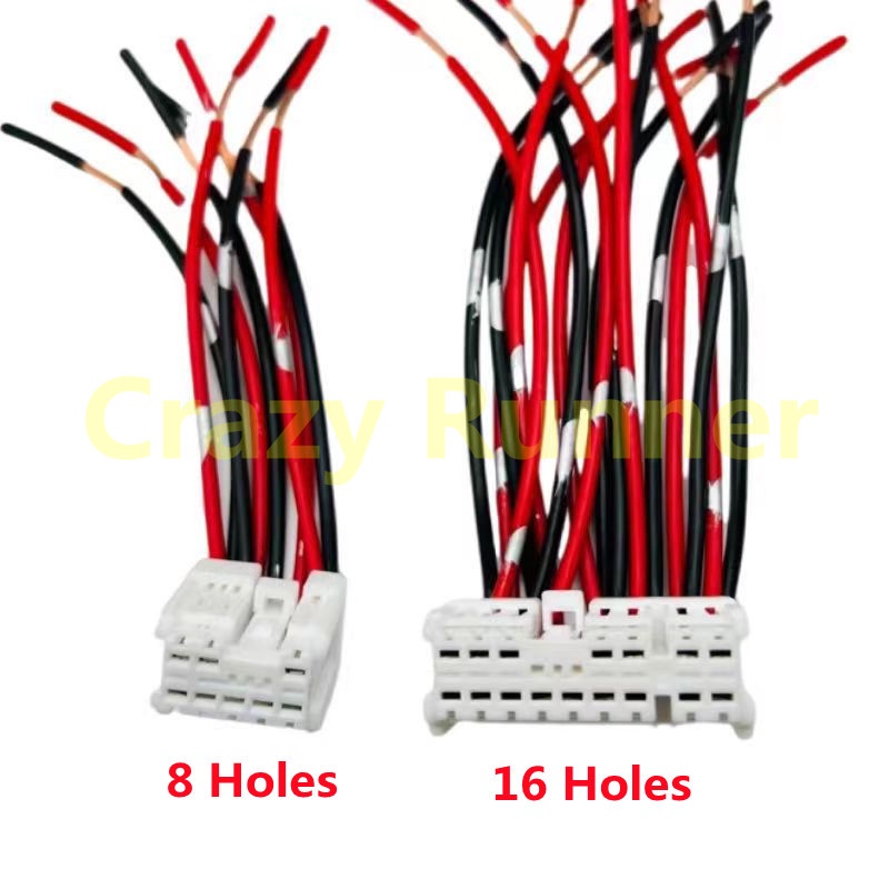 1PCS 16 holes / 8 Holes Socket Power Window Switch Wire Socket Wire ...
