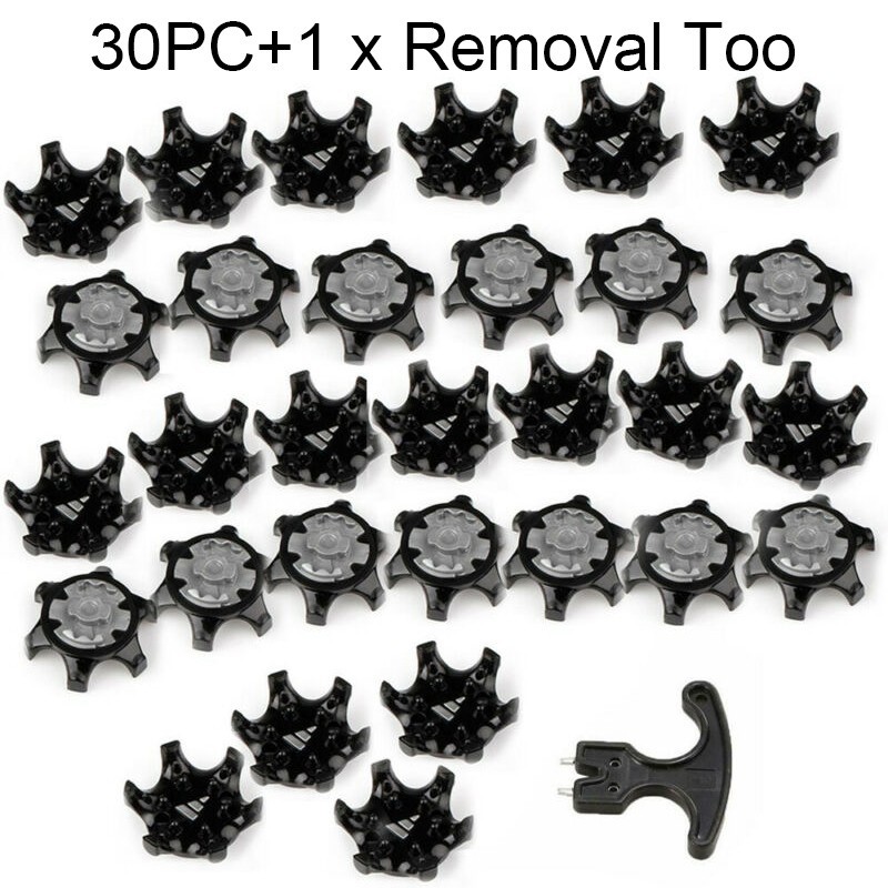 Shoe Spikes Cleat Golf 30pcs Screw-in Supplies Accessories Replacement ...