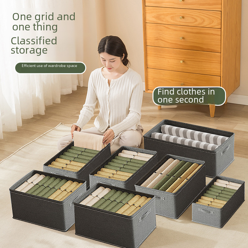 Home Pouch Clothes Storage Box Home Box for Clothes Storage Thickened ...