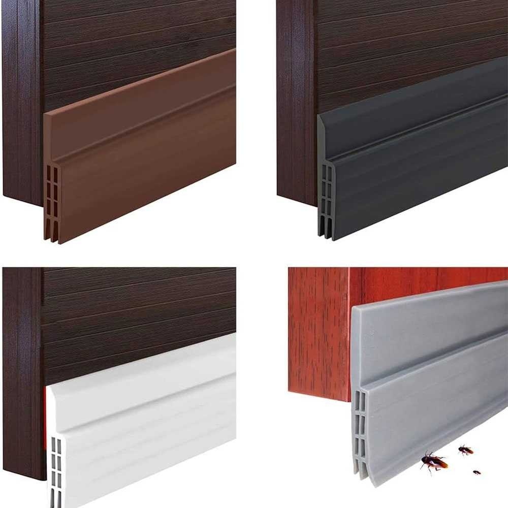 Insect Repellent Door Bottom Gap Cover - 1 meter Door Seal | Shopee ...