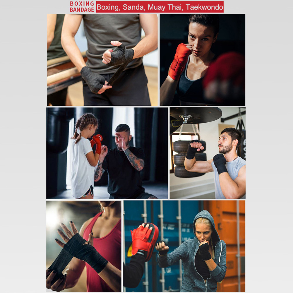 3M/5M Boxing Handwraps Elastic Training Boxing Hand Wrap Breathable ...