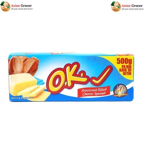 OK Processed Filled Cheese Spread 500g | Shopee Philippines