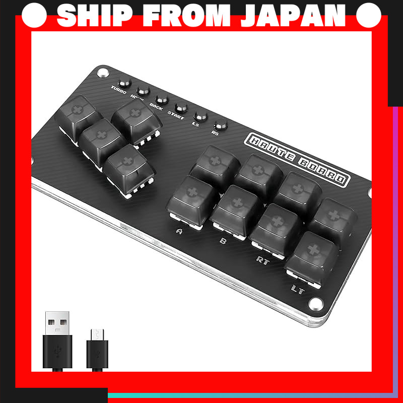 Haute42 Leverless Arcade Controller Mini Keyboard for PC/Switch/PS4 PS3 ...