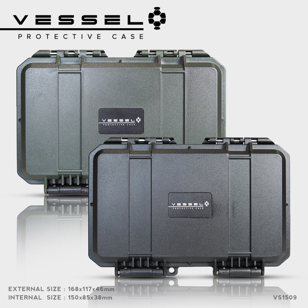 Vessel PICO VS1509 VS1509H VS1509T Portable Waterproof Hard Case for ...