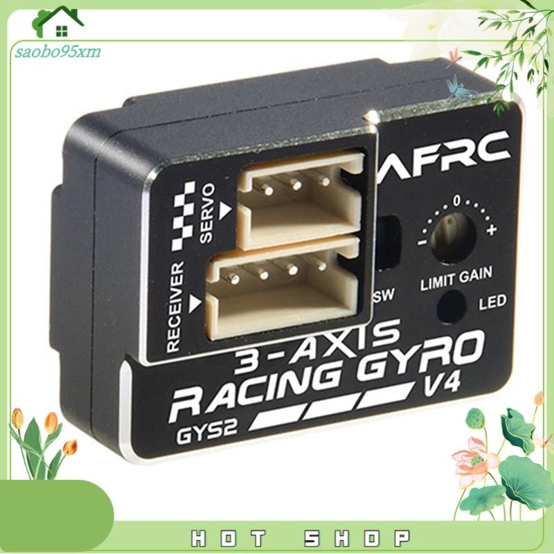 [saobo95xm] -2 V4 Racing Gyro Drift Car Stabilizer Gyro Drift Car for MINI Z D Q 1/28 1/24 1/10 ...