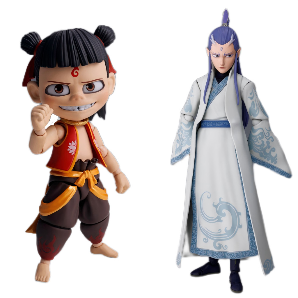 Bandai SHF Nezha 2025 New Movie Nezha's Demon Boy Haihai Ao Bing Nezha ...