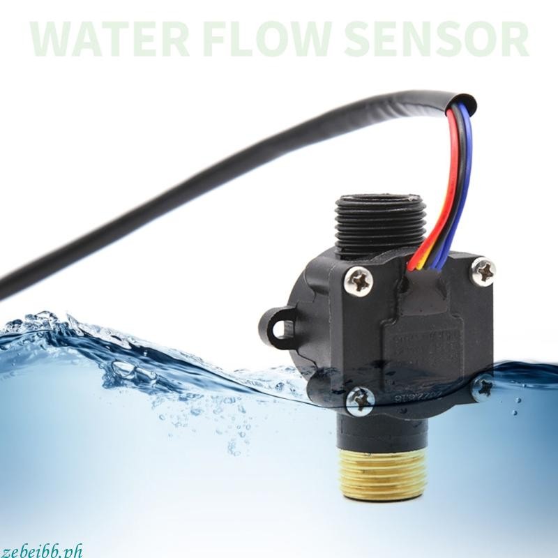 zebeibb G1 2 Water Flow Hall Sensor Switch Flow Meter Flowmeter Counter 1-30L min | Shopee ...