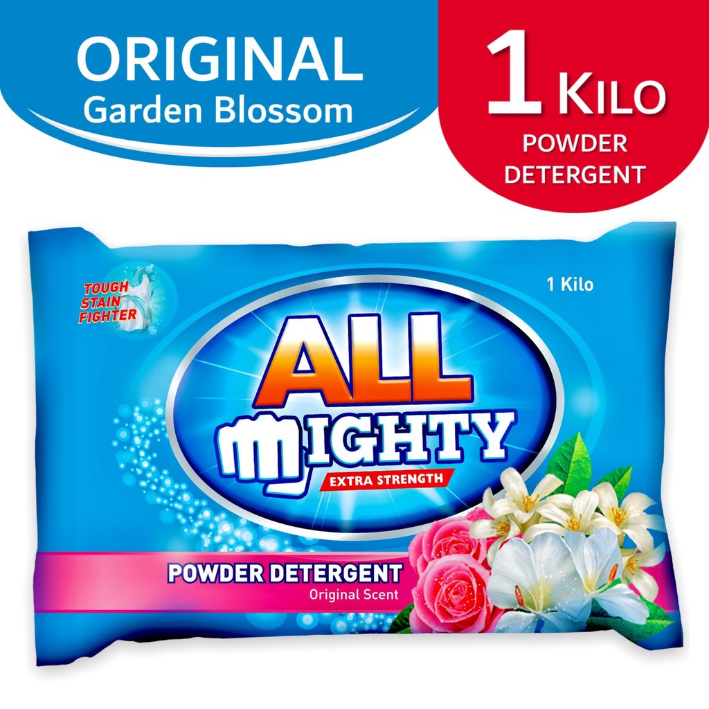 All Mighty Detergent Powder Original Garden Blossom - ALL MIGHTY Powder ...