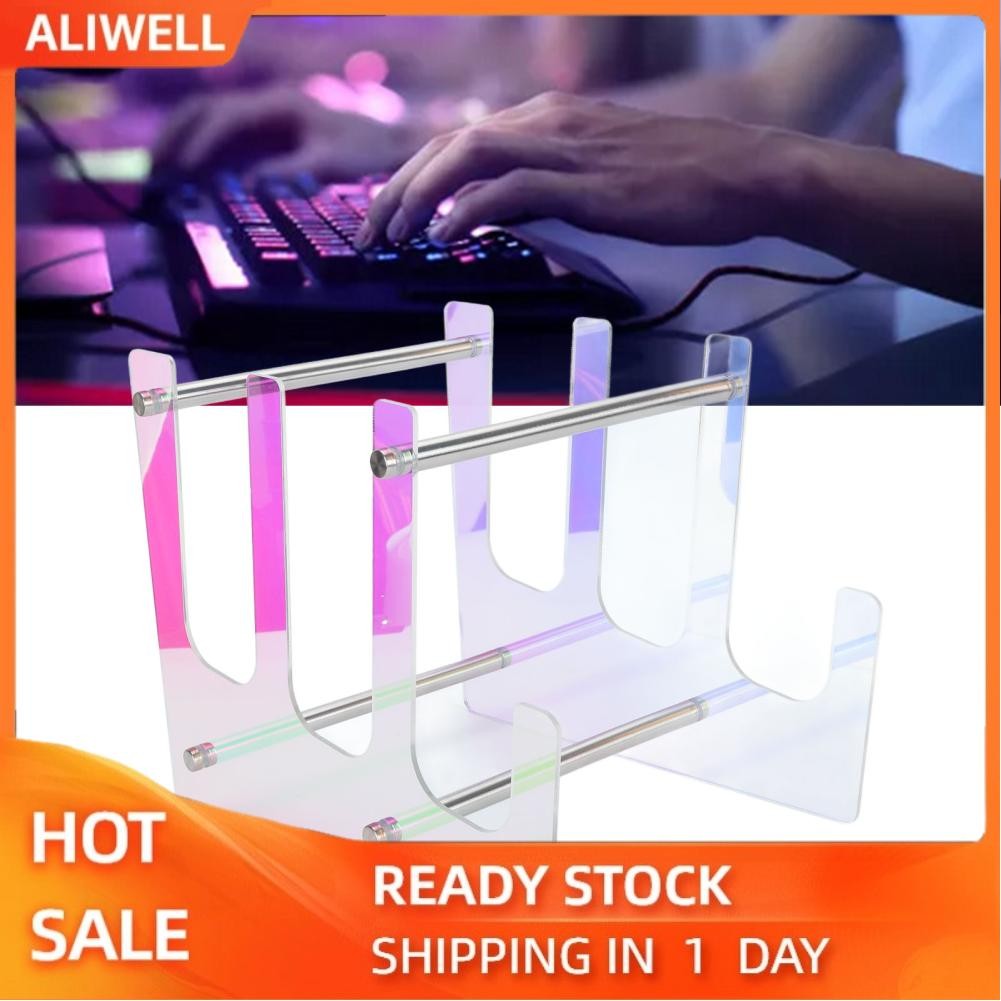Aliwell Acrylic Keyboard Stands 3 Tier Mechanical Display Stand ...
