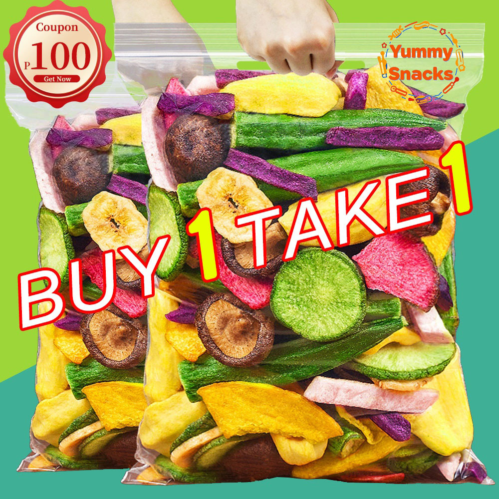 BUY 1 TAKE 1 500g Vegetable Crisps Mixed Fruit and Vegetable Crisp ...