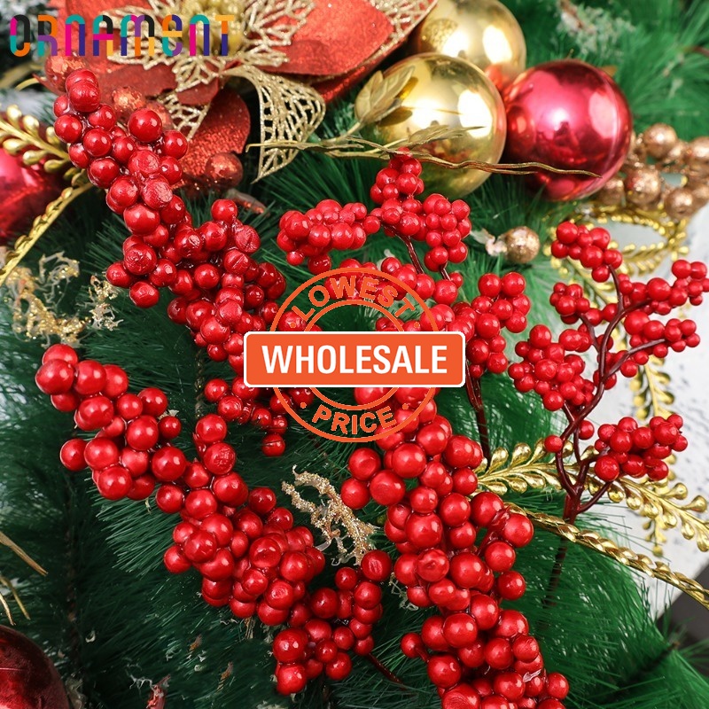 [ Wholesale Prices ] Christmas Simulation Red Berry / Artificial Foam ...