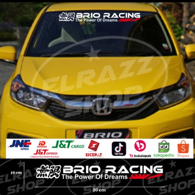 Brio racing sticker brio racing car sticker mobilio racing glass ...