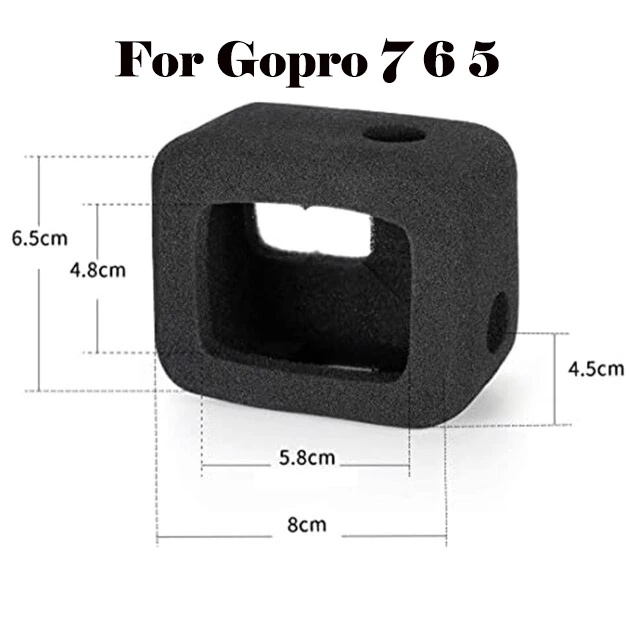 Windslayer Housing Wind Noise Cover Reduction Foam Case for DJI Osmo ...