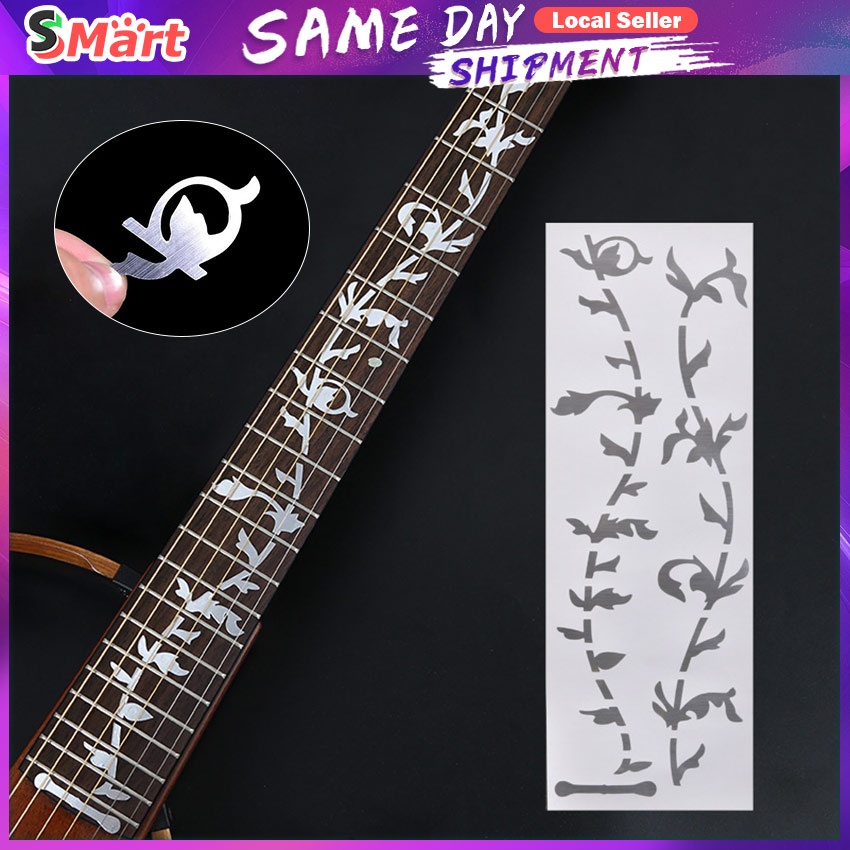 【In Stock】Electric Acoustic Guitar Sticker Inlay Decal Fretboard ...