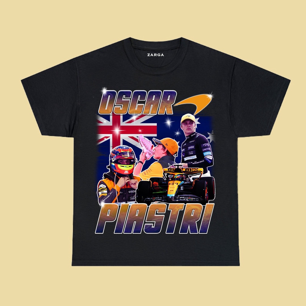 Oscar Piastri McLaren F1 Formula 1 racing graphic homage bootleg t ...