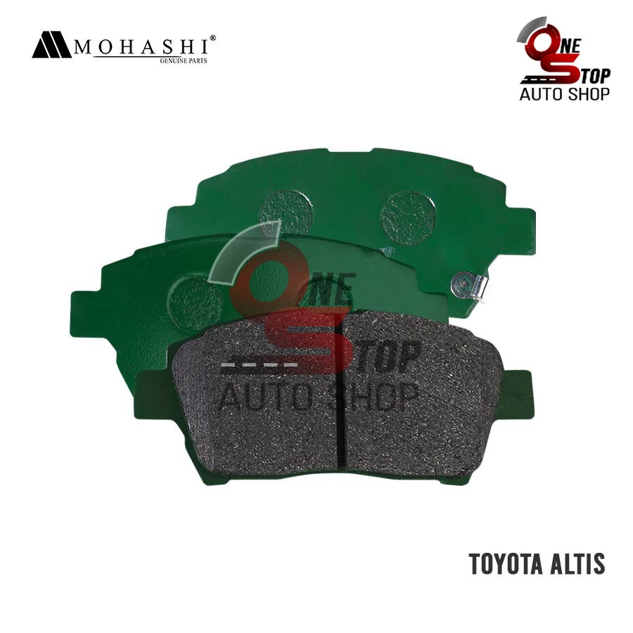 ONE-STOP AUTO SHOP TOYOTA ALTIS BRAKE DISC PAD MOHASHI (4PCS) | Shopee ...