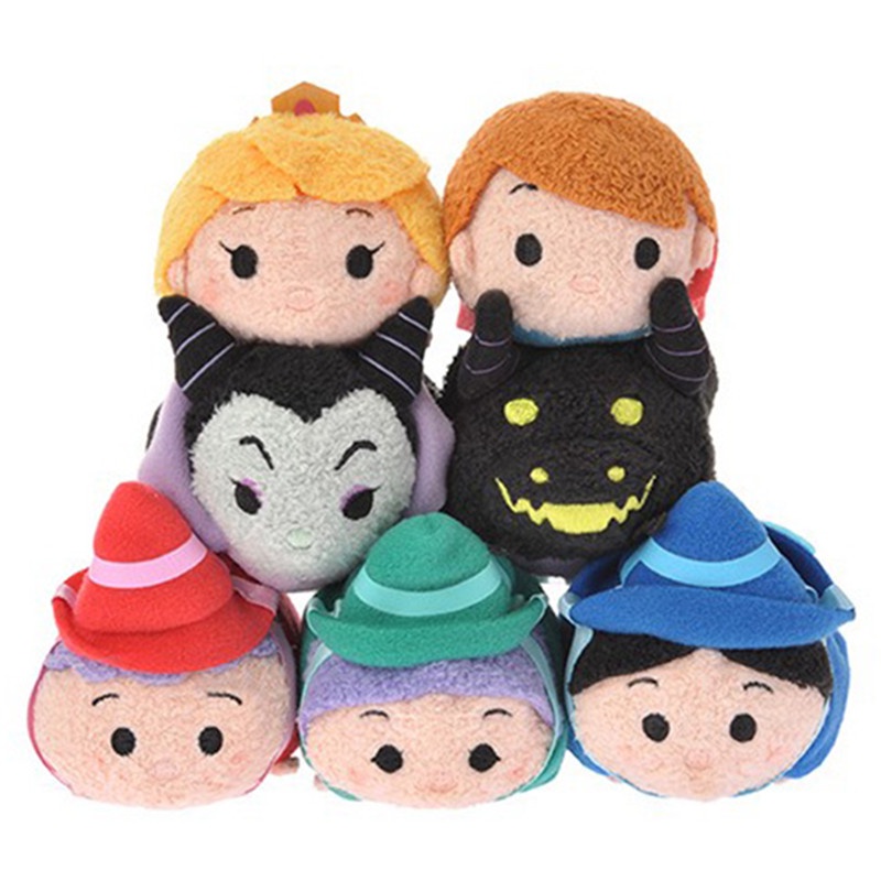 Tsum Tsum Sleeping Beauty Princess Aurora Prince Fairy Godmother Flora ...