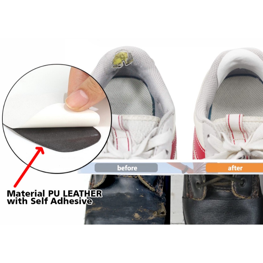 Perforated UPPER Shoe Repair STICKER | Shopee Philippines
