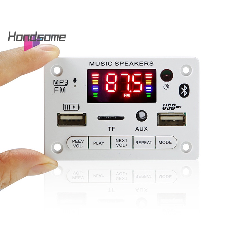 Handsome- 5.0 MP3 Decoder Decoding Board Module 12v Car USB MP3 Player ...