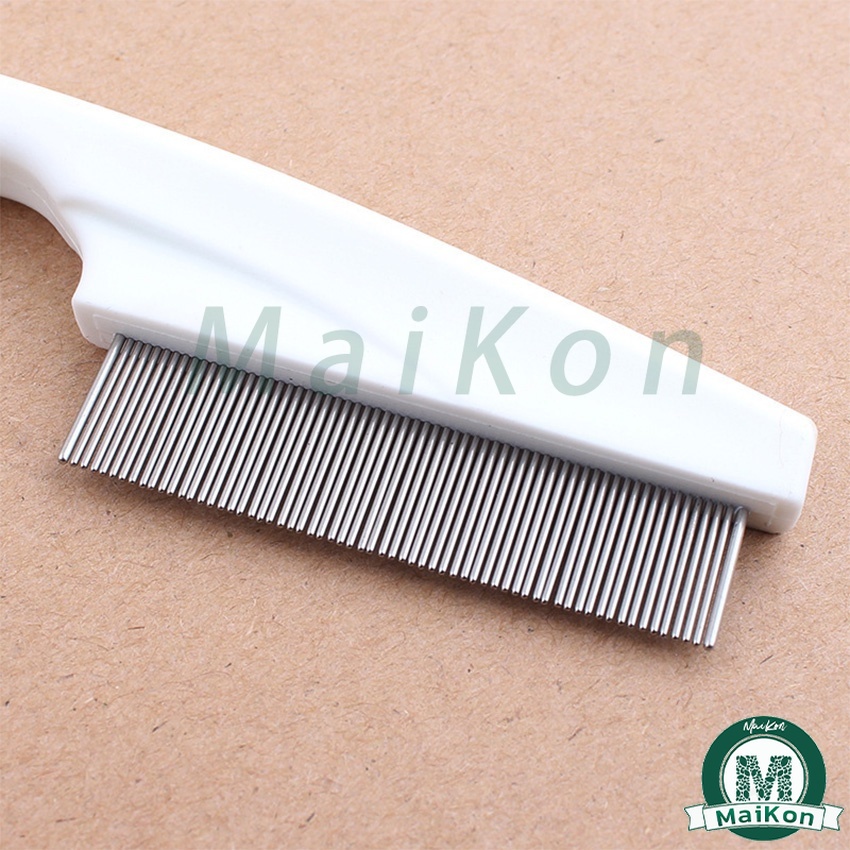 MaiKon Cat Dog Head Lice Stainless Steel Comb Brush Pet Care Combs Hair ...