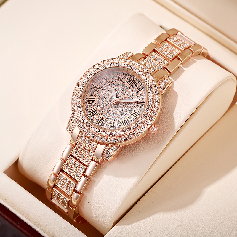 Watches for women in the niche, high-end diamond inlaid quartz watch ...
