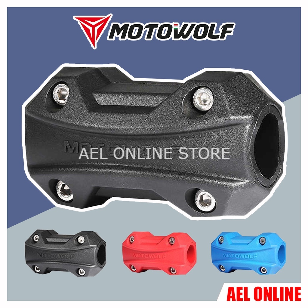 Motowolf Universal Bumper Protective Slider Block V2 Made with High ...