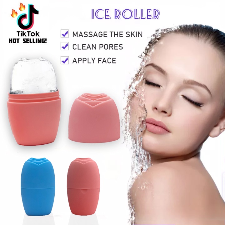 Ice Roller for face Massage Contour Cooling Beauty Tool Face Icing Cold ...